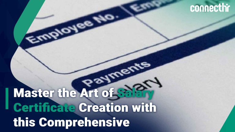 Master the Art of Salary Certificate Creation with this Comprehensive ...