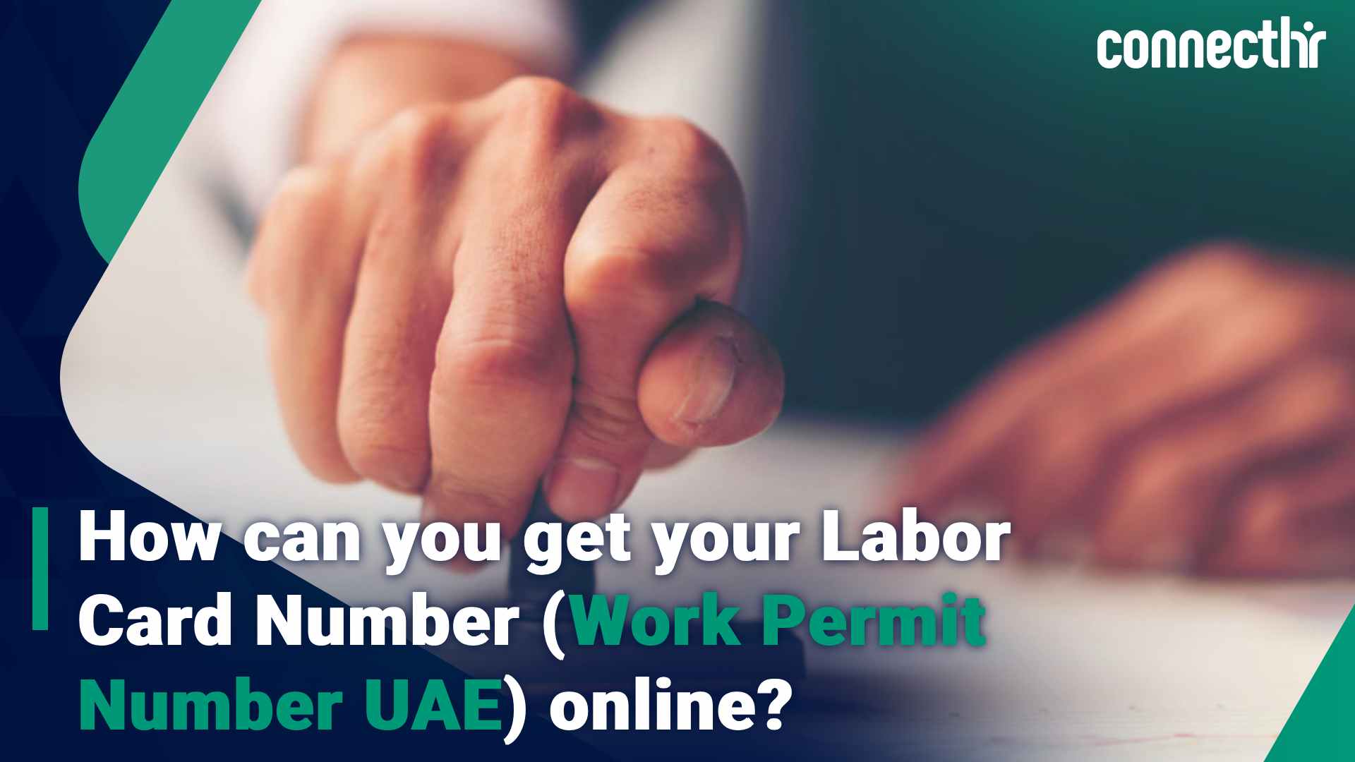 How can you get your Labor Card Number (Work Permit Number UAE) online ...